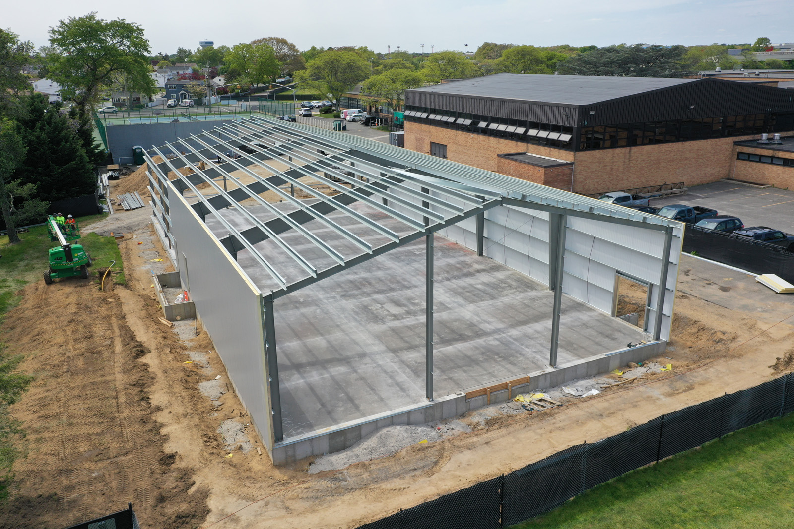 Construction continues at Bethpage High School Field House – BBS Arch